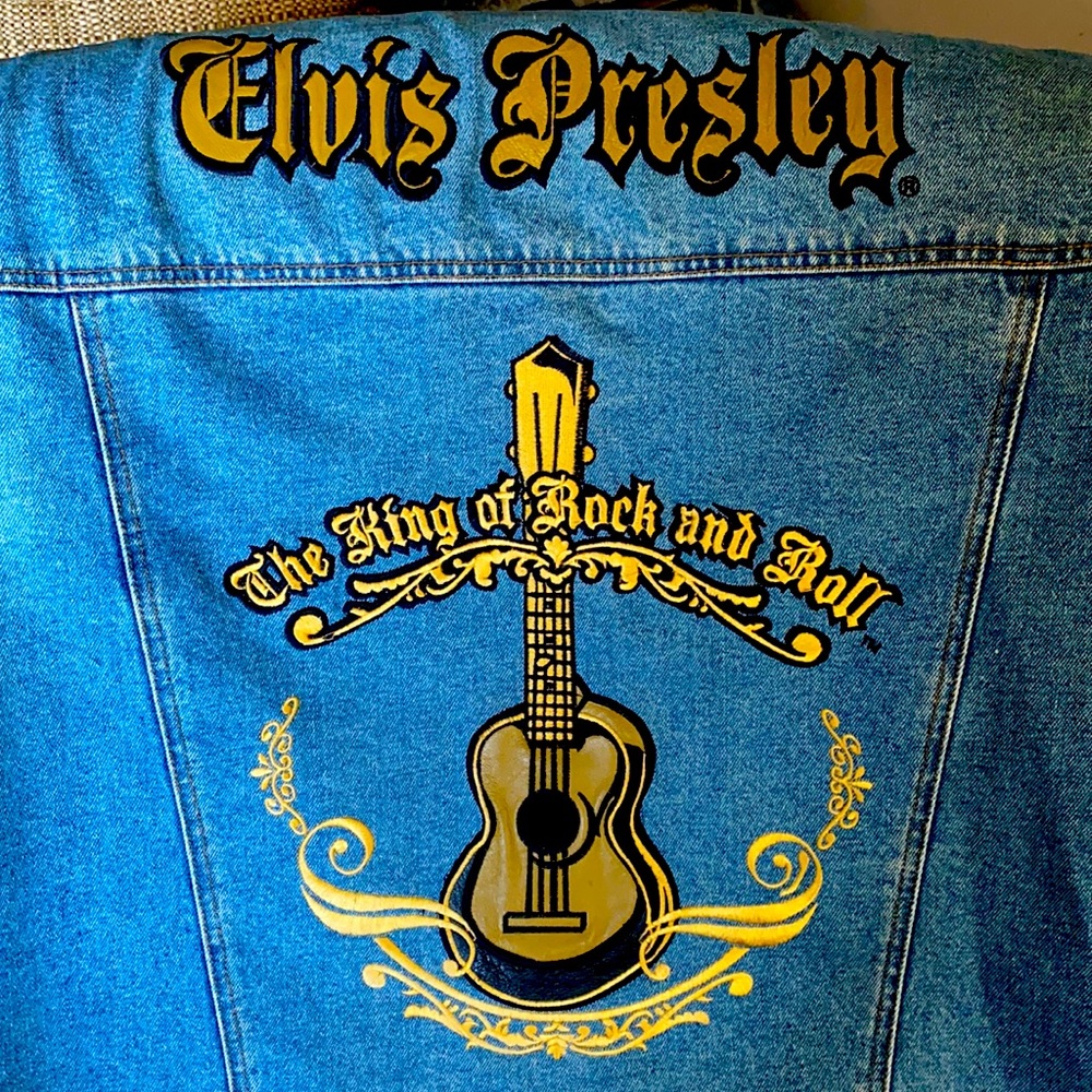 Official Denim Elvis Presley Jacket. - Gem